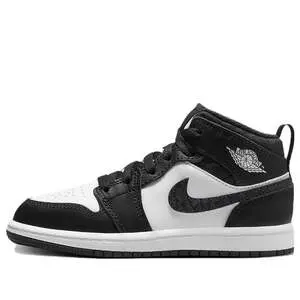JORDAN 1 Mid Se 'panda Elephant - Off Noir/white/black