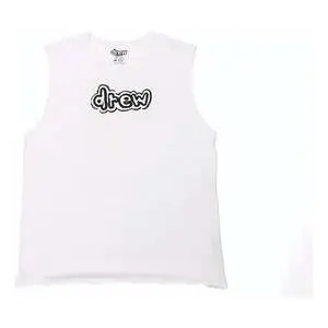 Drew House Drew Sleeveless T-shirt - White