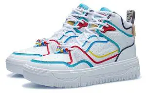 LI-NING High-top Sneakers With Colorful Accents