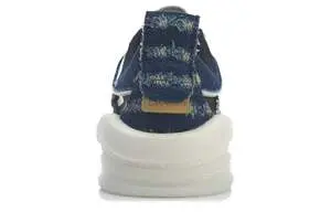 LI-NING Weiwu Skate Sneakers - Grey/white/blue