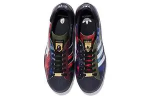 Adidas X Bape Superstar Mixed Camo Sneakers