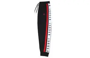 JORDAN Bundle Feet Sports Fleece Lined Basketball Long Pants - Black