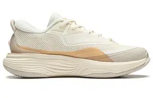 LI-NING Soft Warm Sneakers - White/beige/orange