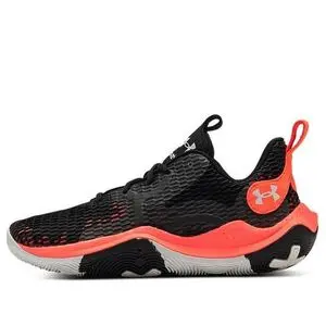 Under Armour Spawn 3 Basketball Shoes - Black/pink