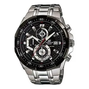 Casio Edifice Stainless Steel Chronograph Watch - Black
