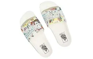 VANS Kide Slide-on Sandals With Graphic Print