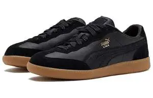 PUMA Liga Leather Retro Sneakers - Black
