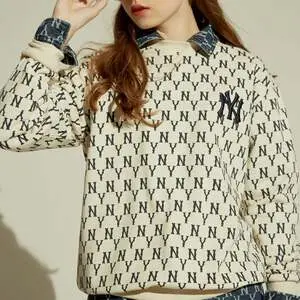 MLB New York Yankees Retro All-over Print Crewneck Sweater