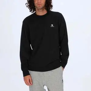 CONVERSE Casual Sports Logo Round Neck Pullover