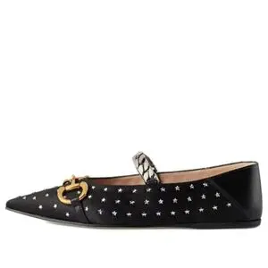 Gucci Lovelight Flat Ballet Shoes - Black