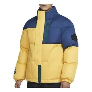 Nike Premium Stay Warm Colorblock Woven Casual Stand Collar Jacket