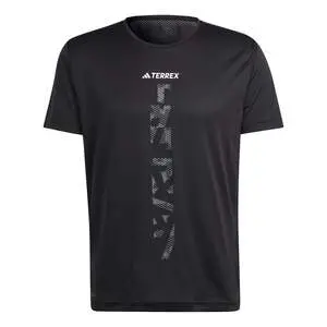 Adidas Agravic Trail Running Tee - Black