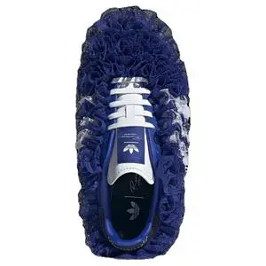 Adidas X Caroline Hu X Clot Samba Og Lace Up Sneakers - Blue
