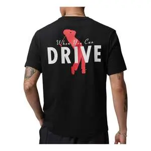 JORDAN Dri-fit Golf T-shirt - Black