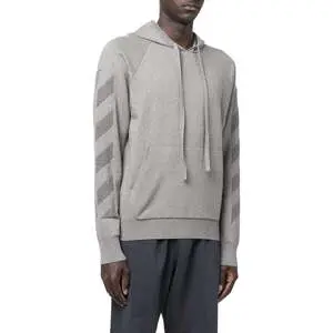 Off-White Diagonal Stripe Hoodie