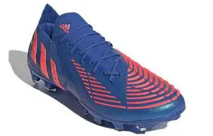 Adidas Predator Edge.1 L Ag Soccer Cleats - Blue/red