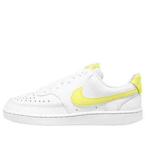 Nike Nike Court Vision Low Athletic Sneakers White/yellow