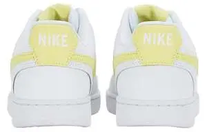 Nike Court Vision Low Athletic Sneakers - White/yellow