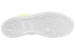 Nike Court Vision Low Athletic Sneakers - White/yellow