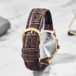 Casio Dress Series Quartz Watch With Leather Strap