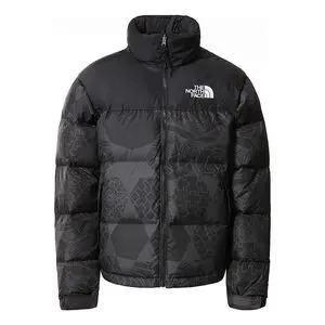 The North Face 1996 Retro Nuptse Ic Geo Tonal Print Puffer Jacket - None