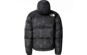 The North Face 1996 Retro Nuptse Ic Geo Tonal Print Puffer Jacket - None