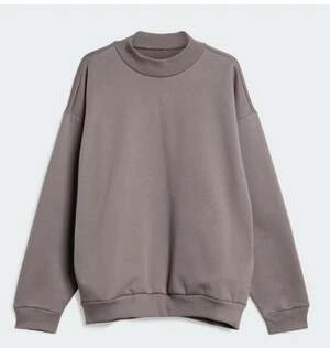 Adidas Basketball Crew Sweatshirt Asia Sizing - Brown