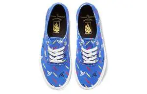 VANS Vivienne Westwood X Authentic 'thunderbolt Orbs' Sneakers - Blue/white