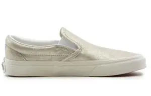 VANS Cracked Leather Slip-on Sneakers