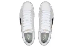 PUMA Smash Vulc V3 Lo Sneakers - White/black
