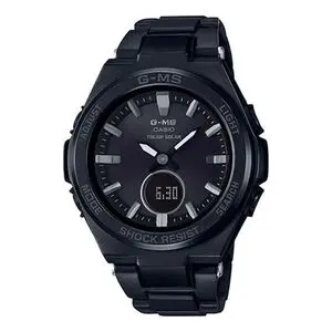 Casio G-ms Solar Powered Watch - Black