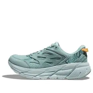 Hoka One One Clifton L Suede Sneakers - Cloud Blue/ice Flow