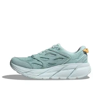Hoka One One Clifton L Suede Sneakers - Cloud Blue/ice Flow