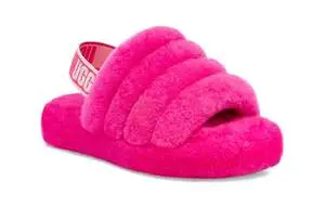 UGG Fluff Yeah Slide - Rock Rose/rock Rose