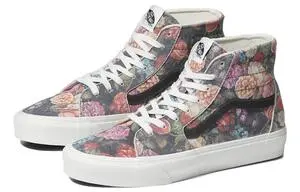 VANS Sk8-hi High Top Floral Sneakers