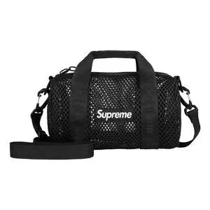 Supreme Mesh Mini Duffle Bag - Black