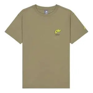 NEW BALANCE Flag Graphic T-shirt Asia Sizing - Grey