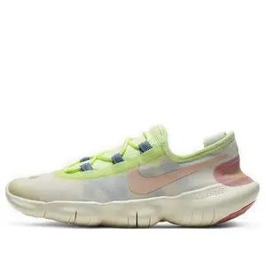 Nike Free Rn 5.0 2020 Athletic Sneakers - White/green