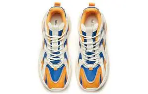 ANTA Grand Slam Sneakers - White/blue/yellow