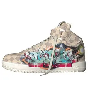 Nike X Louis Vuitton Air Force 1 Mid Sneakers - Multi-color