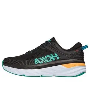 Hoka One One Bondi 7 Athletic Sneakers - Black