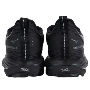 Mizuno Wave Rider Gore-tex 3 2e Wide Running Shoes - Black