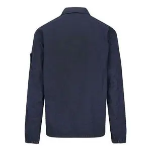 Stone Island 2 Pocket Brushed Cotton Shirt Jacket