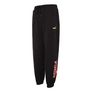 PUMA Essentials Cny Graphic Pants - Black