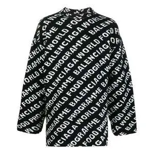 Balenciaga World Food Programme Allover Sweater