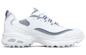 Sketchers D'lites 1.0 Low Top Sneakers - White/blue