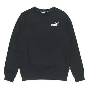 PUMA Knitted Crew Neck Pullover - Black