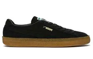 PUMA Suede Crepe Low Top Sneakers - Black