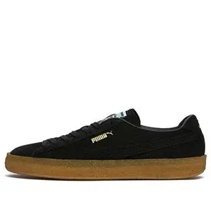 PUMA Suede Crepe Low Top Sneakers - Black