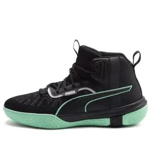 PUMA Legacy Dark Mode High-top Athletic Sneakers - Black